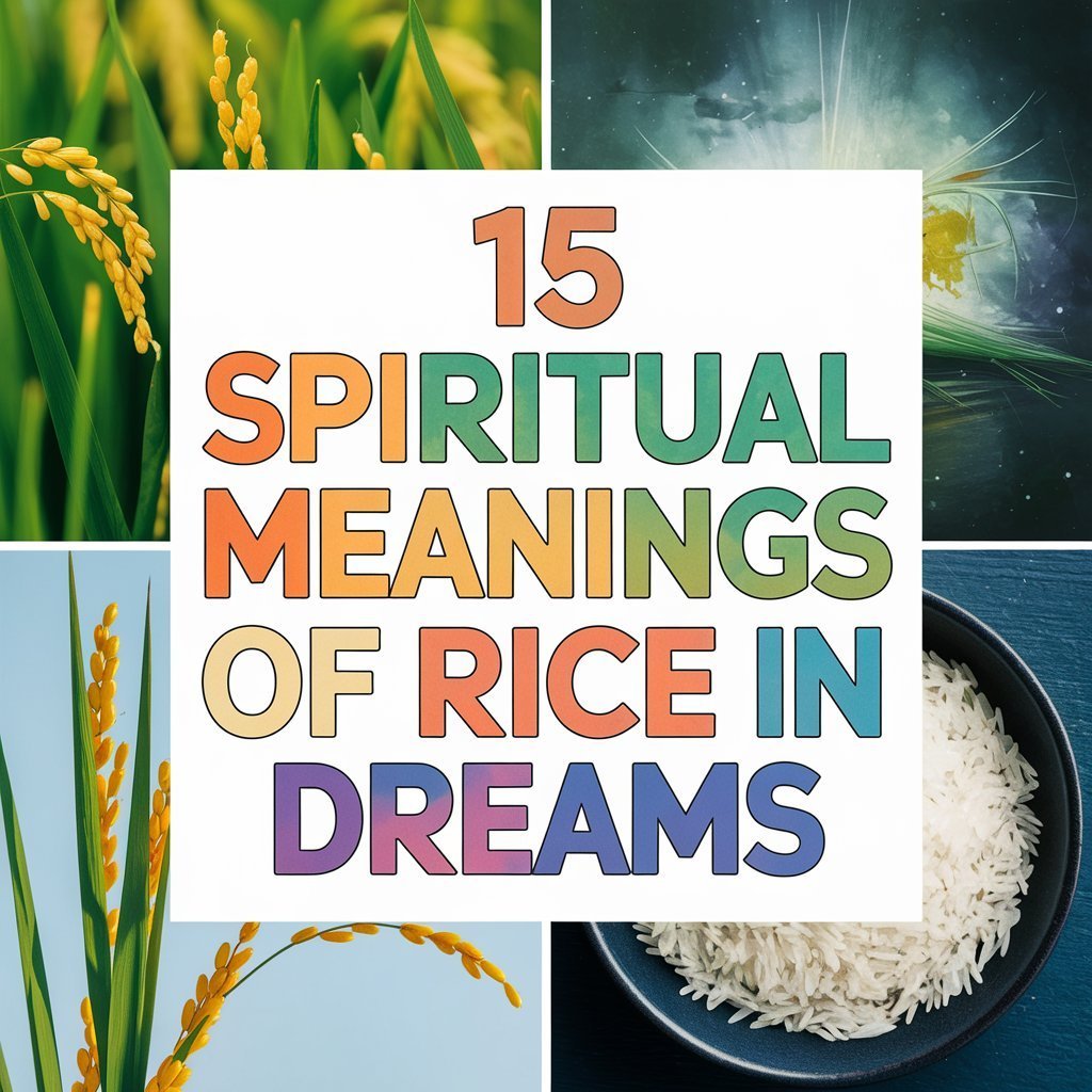 15 Spiritual Meanings of Rice in Dreams: Symbolisms for Personal Growth