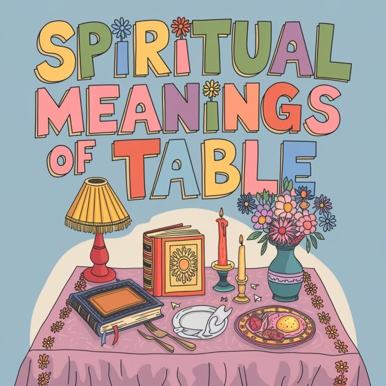 11 Spiritual Meanings of Table: A Guidance To Reveal The Secrets