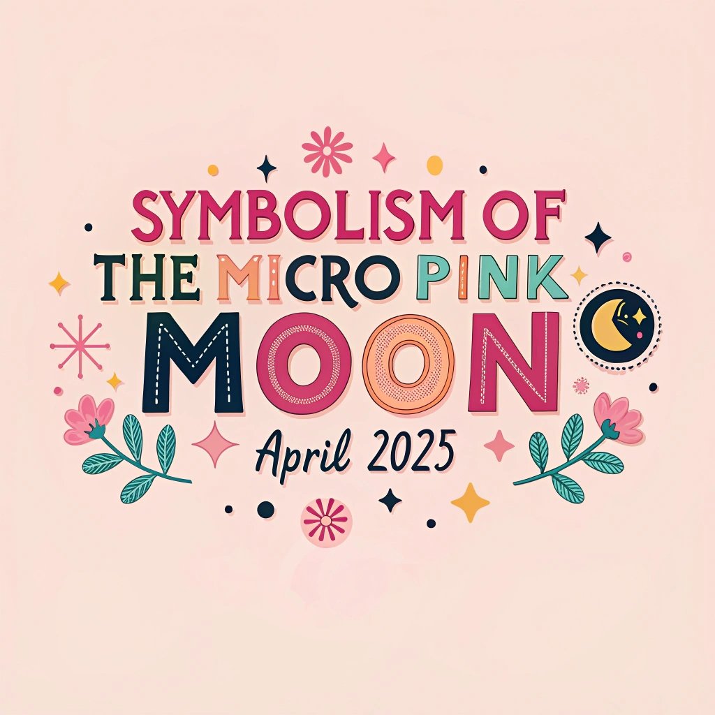 Symbolism of the Micro Pink Moon April 2025